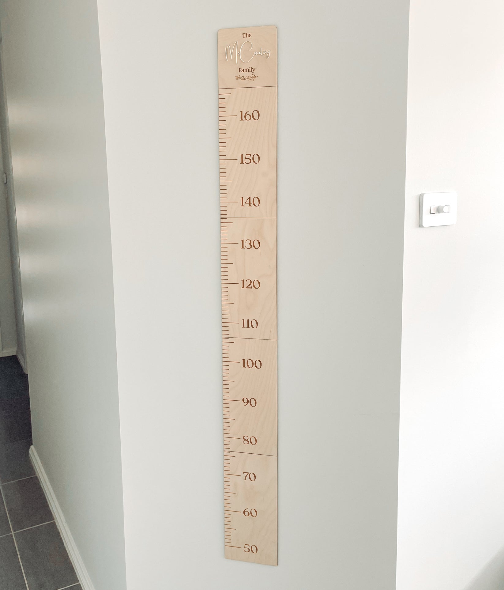 Growth Height Chart - Family – Studio 26 Laser Designs